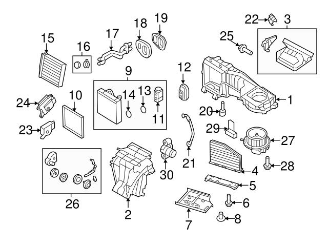Shop For VW Eos Heater Core - ACM O.E.M., Genuine VW/Audi, Mahle Behr