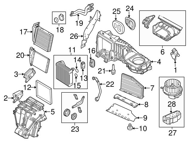Genuine VW/Audi 1K0907543F A/C Evaporator Temperature Switch; Inner ...