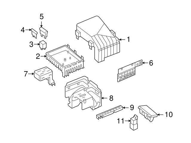 Genuine VW/Audi 1K0937629 Fuse - VW | VW1K0937629
