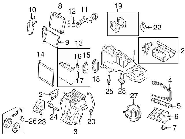 Genuine VW/Audi 1K1907511C Heater Blend Door Actuator; Left - Audi, VW ...