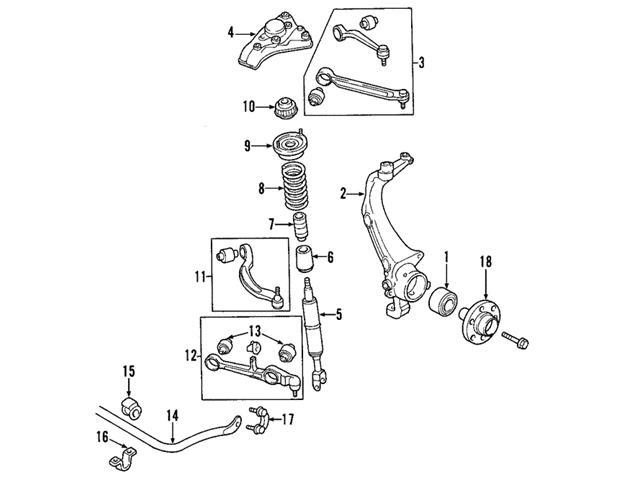 Genuine VW/Audi 3054198311 Rack & Pinion Boot; Right - VW | VW3054198311