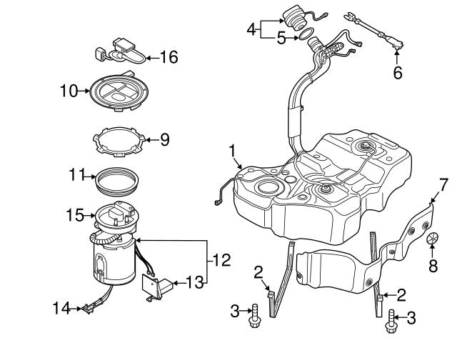 Genuine VW/Audi 3C0919673 Fuel Tank Sending Unit - VW | VW3C0919673