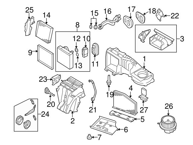 Genuine VW/Audi 3C1907511F Heater Blend Door Actuator; Left, Right - VW ...