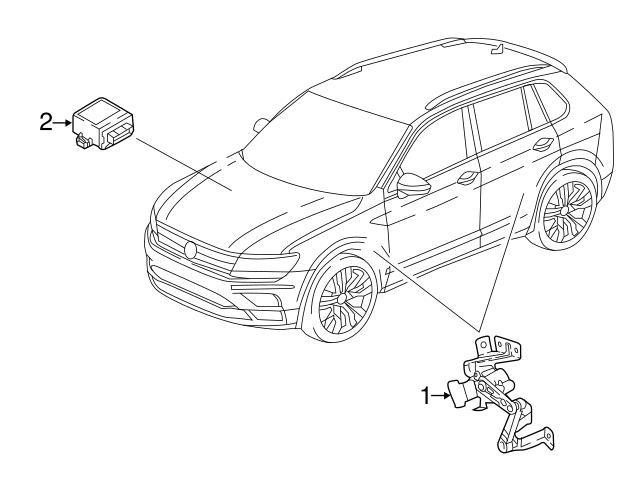 Genuine VW/Audi 3Q0907338 Engine Control Module - Audi, VW | VW3Q0907338