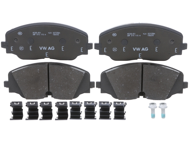 Genuine VW/Audi 3QF698151F Brake Pad Set - VW