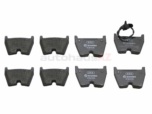 Genuine Audi 420698151F Brake Pad Set; Front - Audi | 420698151C 420698151D