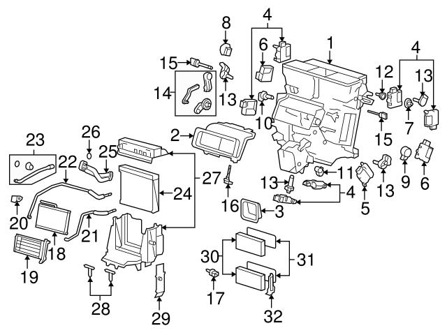 Shop For Audi A6 Heater Core - Mahle Behr, Genuine VW/Audi, Nissens