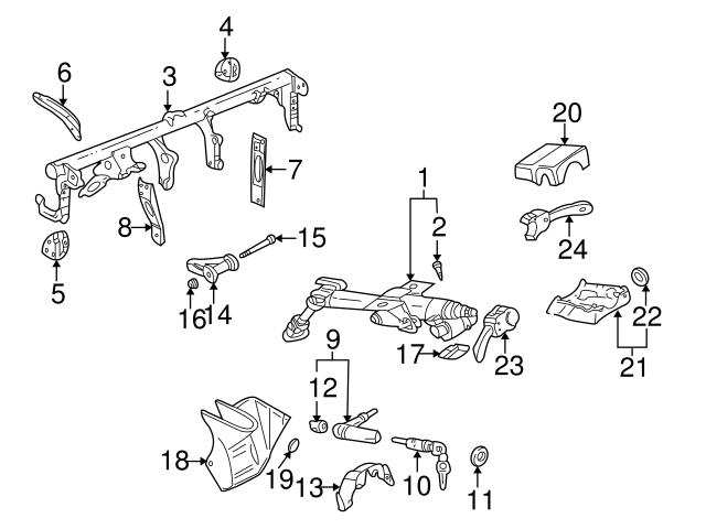 Genuine VW/Audi 4B0953503H01C Wiper Switch SKU: 1411434-VW ...