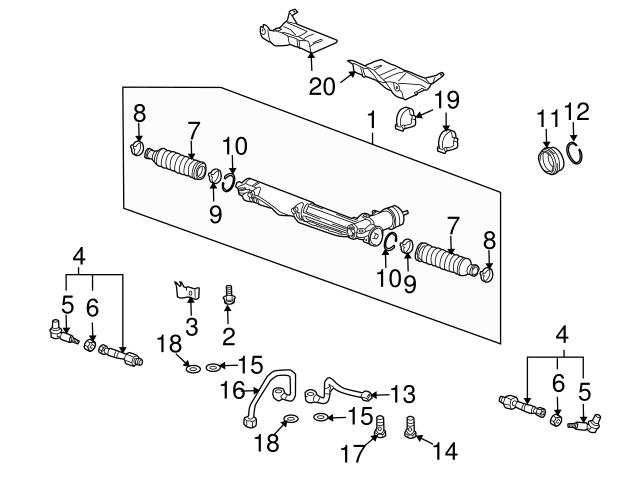 Genuine VW/Audi 4E0419801E Tie Rod Assembly; Left, Right - VW ...