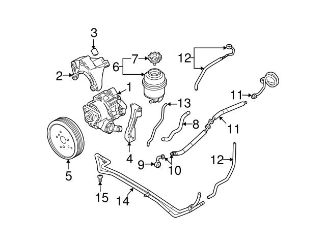 Genuine VW/Audi 4F0422885J Power Steering Cooler - Audi | 4F0422885E ...