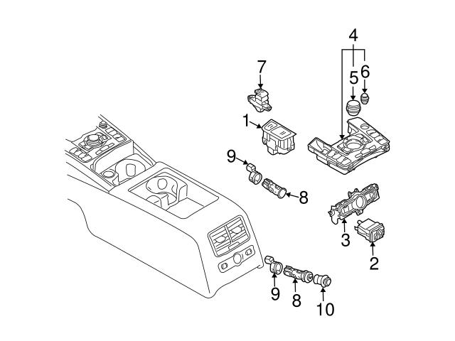 Genuine VW/Audi 4F1905217CVUV Ignition Switch - Audi | AU4F1905217CVUV
