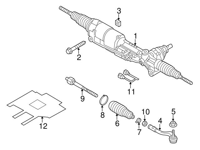 Genuine VW/Audi 4G1971111C Wiring Harness Connector - Audi | AU4G1971111C
