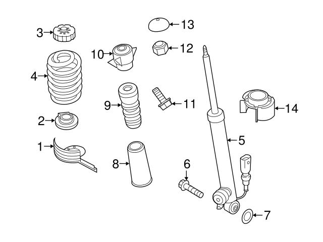 Audi S7 Shock Absorber Parts Warehouses