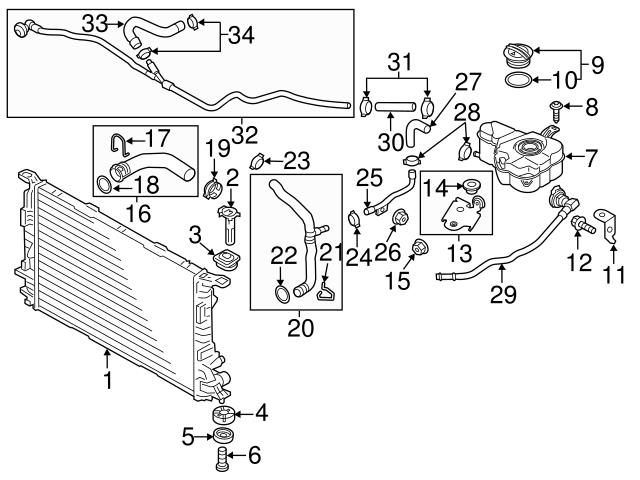 Genuine VW/Audi 4H0121081S Coolant Pipe - Audi | AU4H0121081S