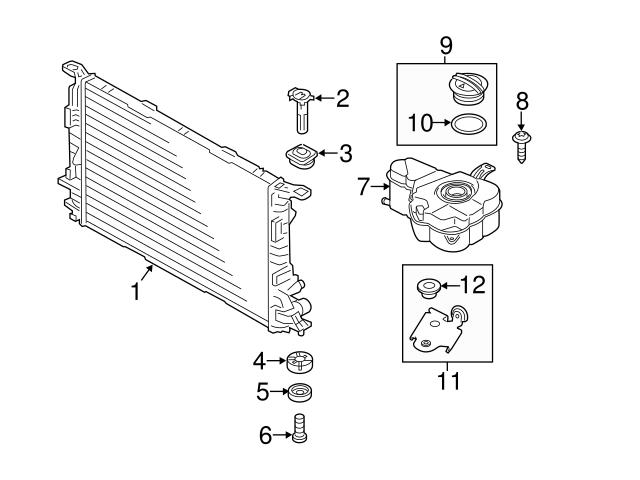 Best Selection of Audi A8 Expansion Tanks - Genuine Audi, URO Parts ...