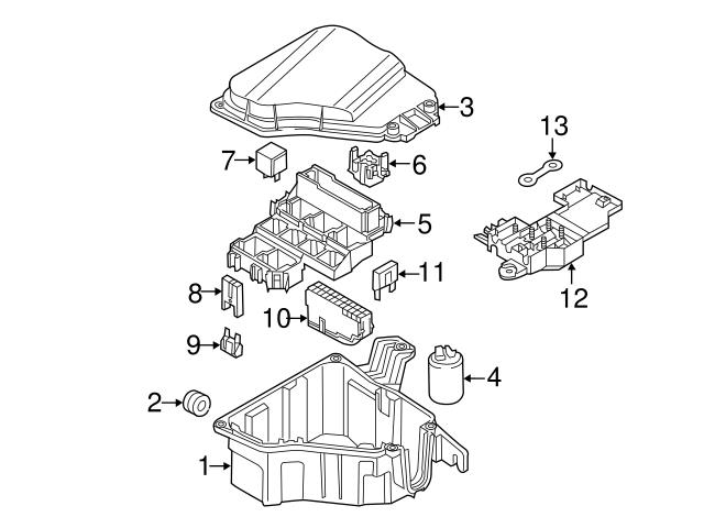Genuine VW/Audi 4H0937517 Junction Block - Audi | AU4H0937517