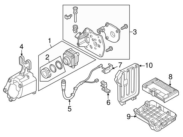 Genuine VW/Audi 4H0971192 Night Vision Camera Connector - Audi ...