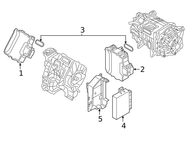 Genuine VW/Audi 4KE907558 ABS Control Module | AU4KE907558