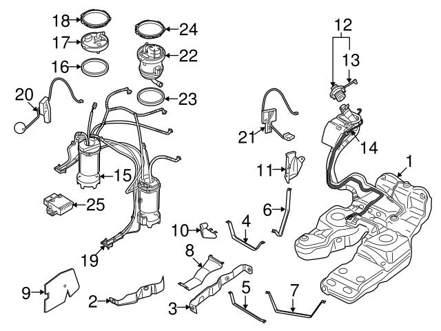 Genuine VW/Audi 4L0919087A Fuel Pump, Electric - Audi | AU4L0919087A