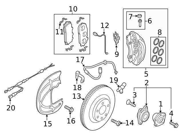 VNE 4M0615301AS, 4277 Disc Brake Rotor; Front - Audi | 4M0615301AD