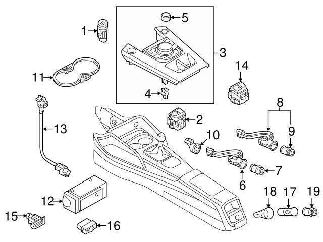 Genuine VW/Audi 4M0919309C Cigarette Lighter Element - Audi | AU4M0919309C