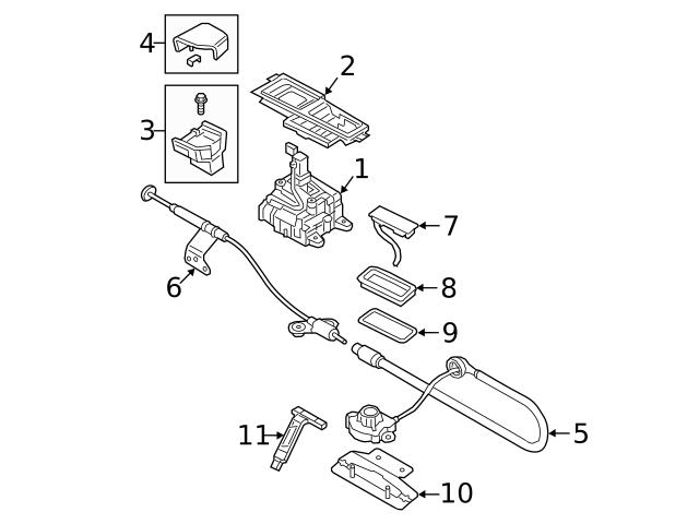 Genuine VW/Audi 4N1713111DMNC Auto Trans Shift Indicator - Audi ...