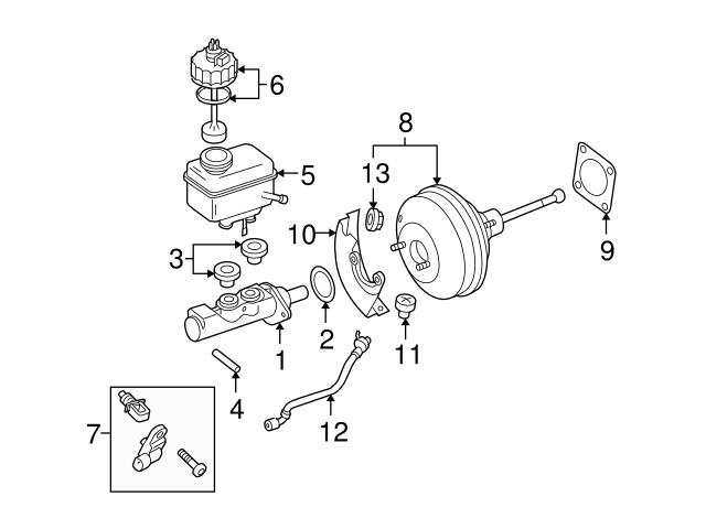 Genuine VW/Audi 561612041C Brake Vacuum Hose - Audi, VW | 1K0612041DR ...