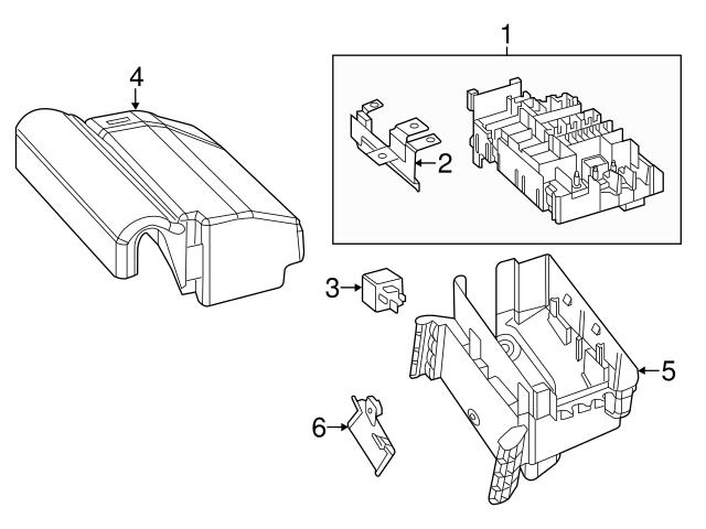 Genuine VW/Audi 5C0951253A Accessory Power Relay - VW | 5C0951253 ...