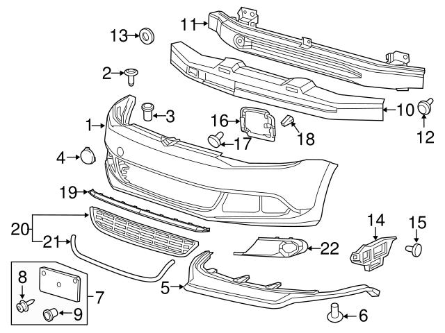 Genuine VW/Audi 5C6807723 Fog Light Housing; Left - VW | VW5C6807723