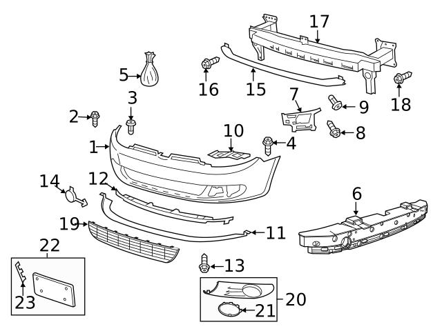 Genuine VW/Audi 5K0853671RYP Grille - VW | VW5K0853671RYP