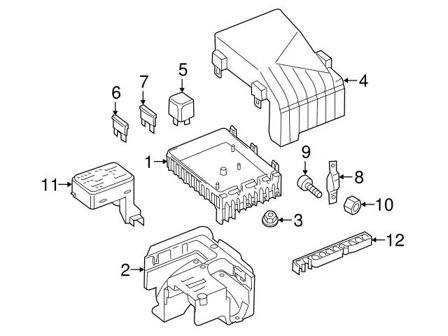 Genuine VW/Audi 5N0937629A Fuse - Audi, VW | 5N0937629 VW5N0937629A