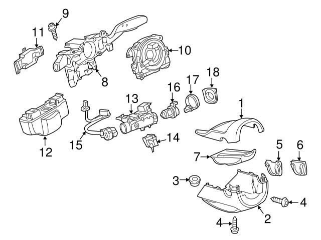 Genuine VW/Audi 5Q0905849A Ignition Switch - VW | VW5Q0905849A