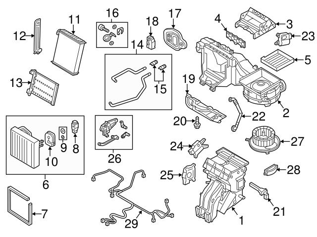Genuine VW/Audi 5Q0907511 HVAC Air Adjustment Control Motor - Audi, VW ...
