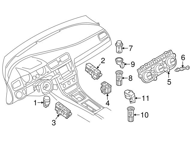Genuine VW/Audi 5Q0919341 12 Volt Accessory Power Outlet Housing - VW ...