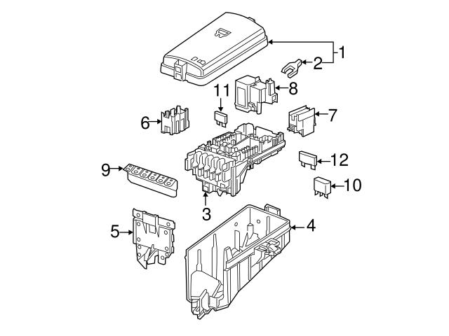 Genuine VW/Audi 5Q0937629B Fuse - Audi | AU5Q0937629B