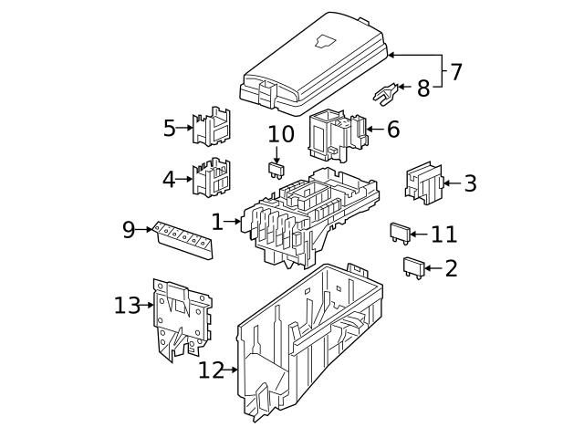 Genuine VW/Audi 5Q0937629G Fuse - Audi | AU5Q0937629G