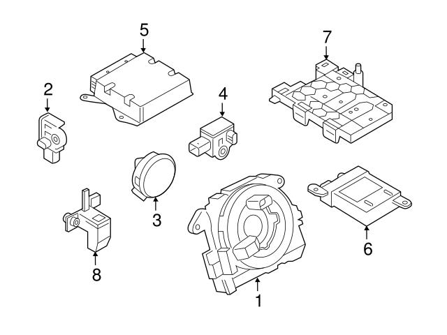 Genuine VW/Audi 5Q0953569A Air Bag Clockspring - VW | VW5Q0953569A