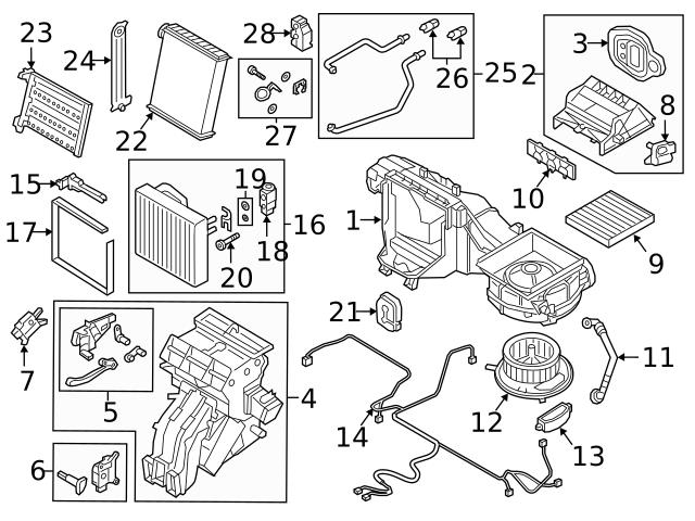 Genuine VW/Audi 5WA907511C Seat Motor; Rear - VW | 5Q0907511A VW5WA907511C