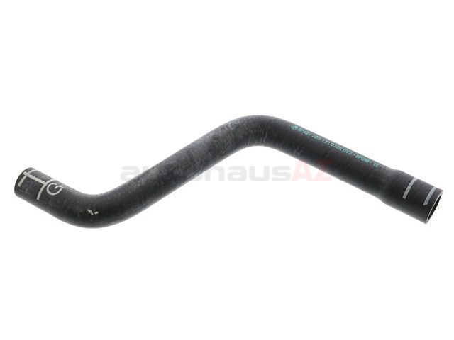 Genuine VW/Audi 7D0121073K Coolant Hose; Auxiliary A/C & Heater, Outlet ...