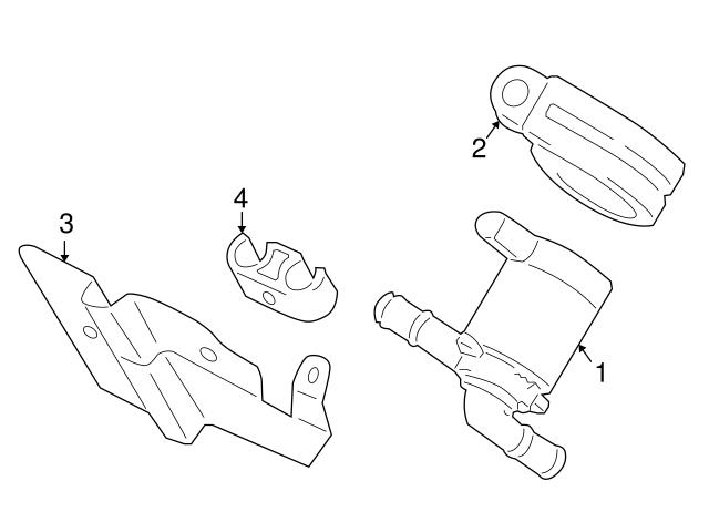 Genuine VW/Audi 7L0965561D Auxiliary Water Pump - VW | VW7L0965561D