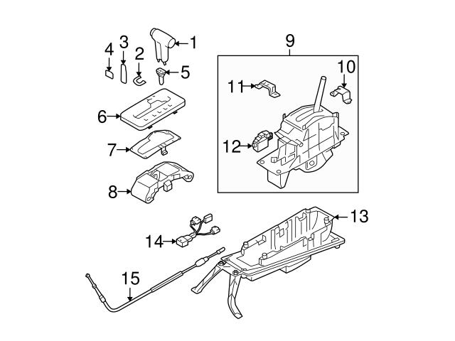 Genuine VW/Audi 7L0971771B Console Wiring Harness - VW | VW7L0971771B