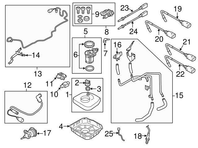 Genuine VW/Audi 7N0941329 Diesel Exhaust Fluid (DEF) Module - Audi, VW ...