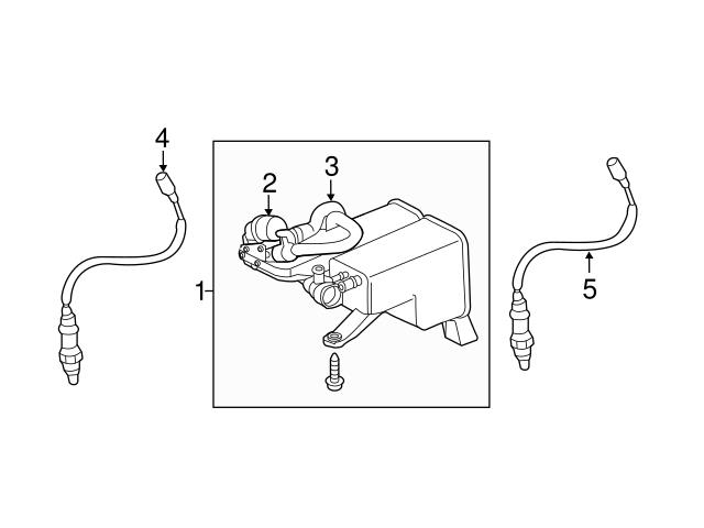 Genuine VW/Audi 7P0201801L Vapor Canister - VW | 7P0201801E 7P0201801H ...