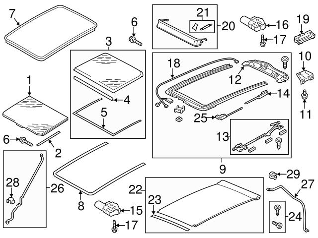 Genuine VW/Audi 7P0898870 Sunroof Cable - VW | VW7P0898870