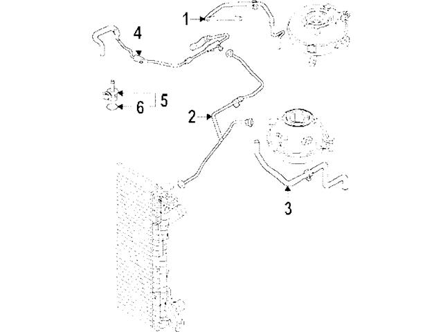 Genuine VW/Audi 80A121081DN Fuel Tank Vent Hose - Audi | AU80A121081DN
