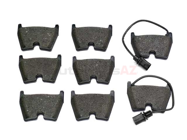 Genuine Audi 8E0698151Q Brake Pad Set; Front - Audi | 8E0698151P