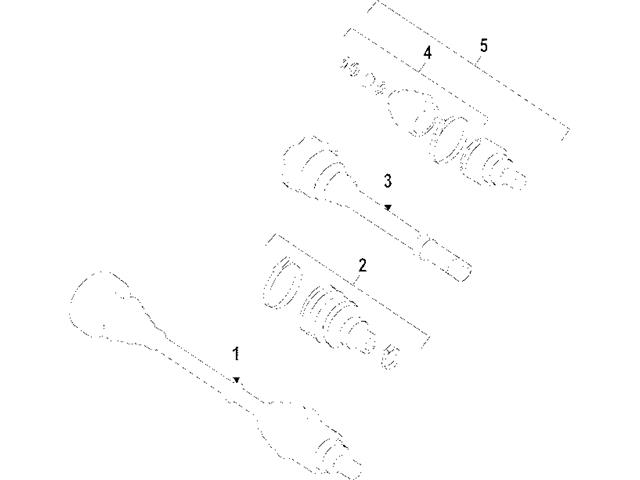 Genuine VW/Audi 8K0498099C CV Joint Kit - Audi | 8K0498099CX AU8K0498099C