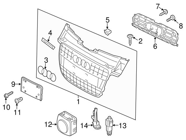Genuine VW/Audi 8K0807233G Brake Dust Shield - Audi | AU8K0807233G
