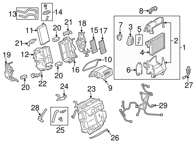 Genuine VW/Audi 8K0820679B A/C Expansion Valve Gasket - Audi ...