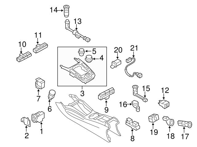 Genuine VW/Audi 8K0909131C Ignition Switch - Audi | 8K0909131A ...